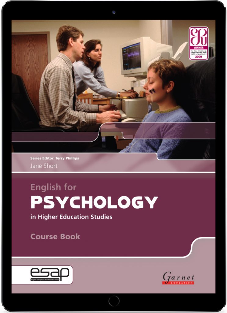 English for Psychology Course eBook | Garnet Education