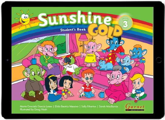 Sunshine Gold Level 3 – Student’s eBook | Garnet Education
